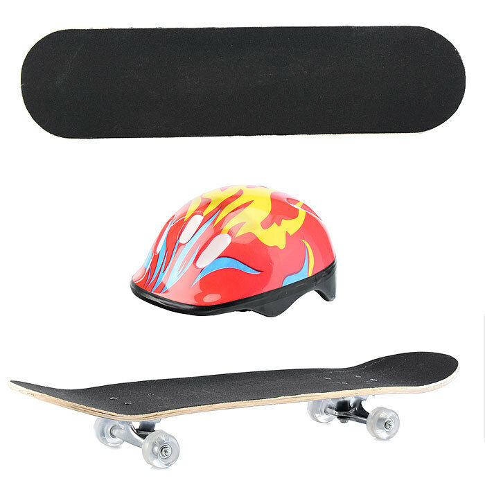 Скейтборд детский КНР в рюкзаке, со шлемом (U002044Y)