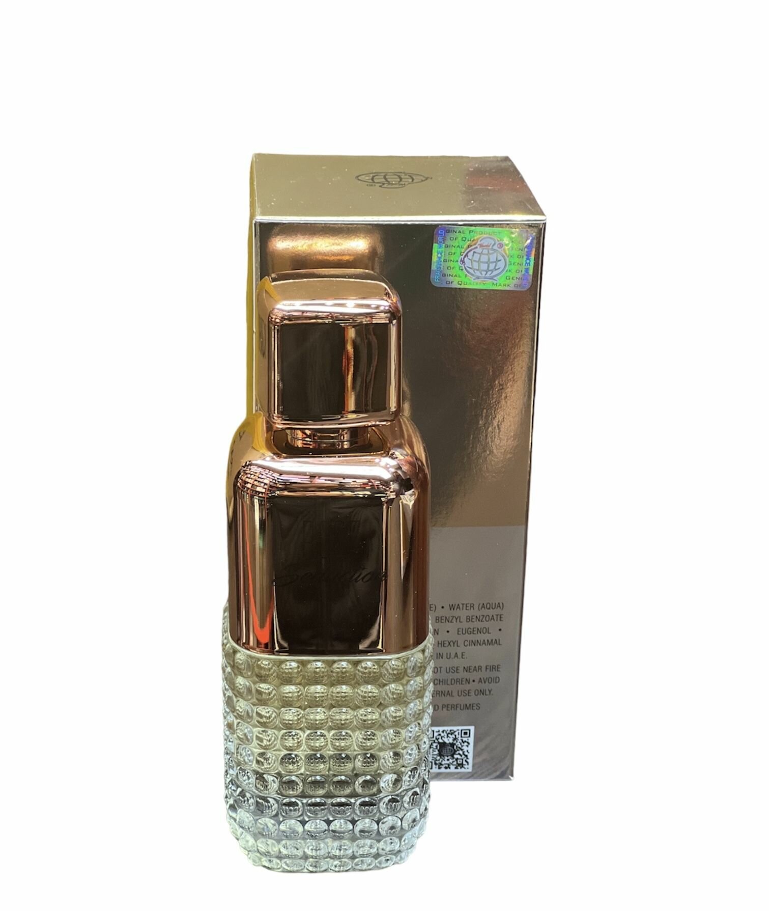 Парфюмерная вода Fragrance World Rose Seduction Femme, восточная, женская, 100мл