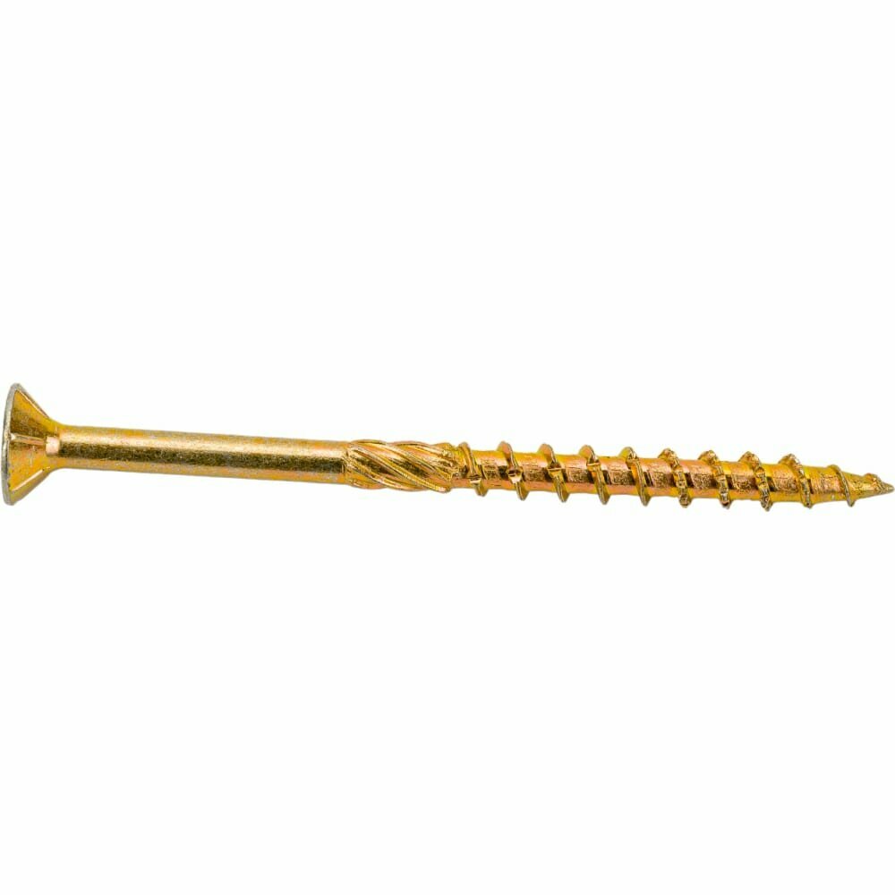 Шуруп конструкционный европартнер для дерева с фрезой, потай, ж/п Torx 25 5,0x70 + бита