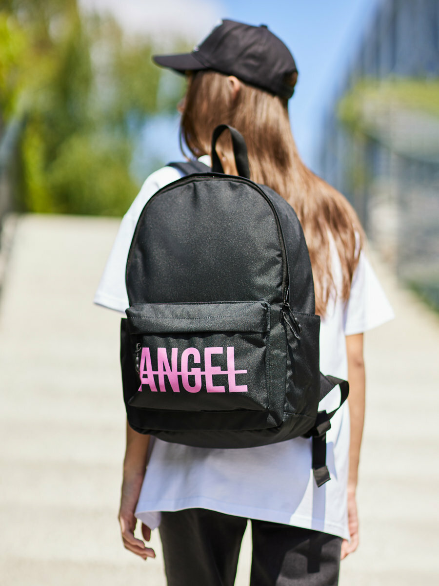 Рюкзак BagRio, Черный, Единый школа