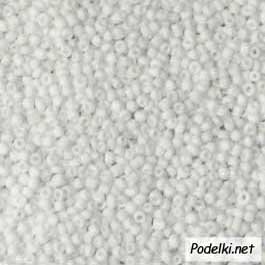 Бисер AS-41 белый (11/0) 2.1 мм 20 г, цена за 1 уп.