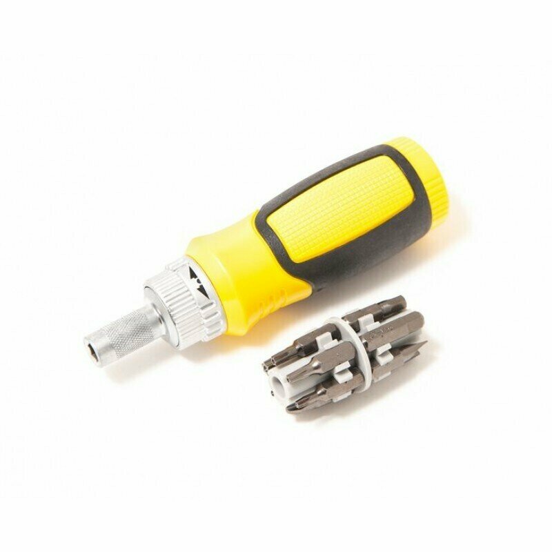 Отвертка BaumAuto BM-30311213, с набором бит, реверсивная, 13 штук