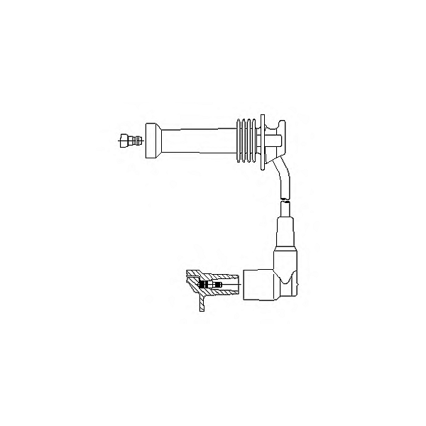 BREMI 8A17/15 (1110743 / 1E0318T54B / 1E0518190B) провод зажигания Ford (Форд) Fiesta (Фиеста) IV 95-02 Fiesta (Фиеста)