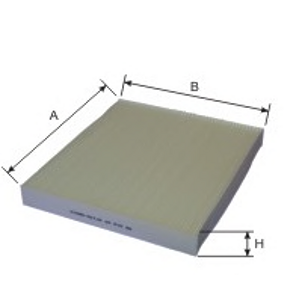 GOODWILL AG512CF (971332B010 / 971332B010AT / 971333K000) фильтр салона magentis, hyndai granddeur, santafe, sonata