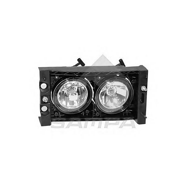 SAMPA 051.086 (051086 / 051086_SA / 1660960) фара противотуманная передн. левая н3 / h3, с дальним светом\