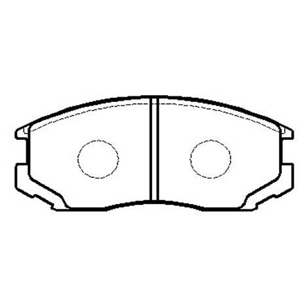 HSB HP5013 (AY040MT003 / AY040MT006 / DBP511114) колодки тормозные дисковые передн daihatsu: extol 00-, terios 97-05, terios