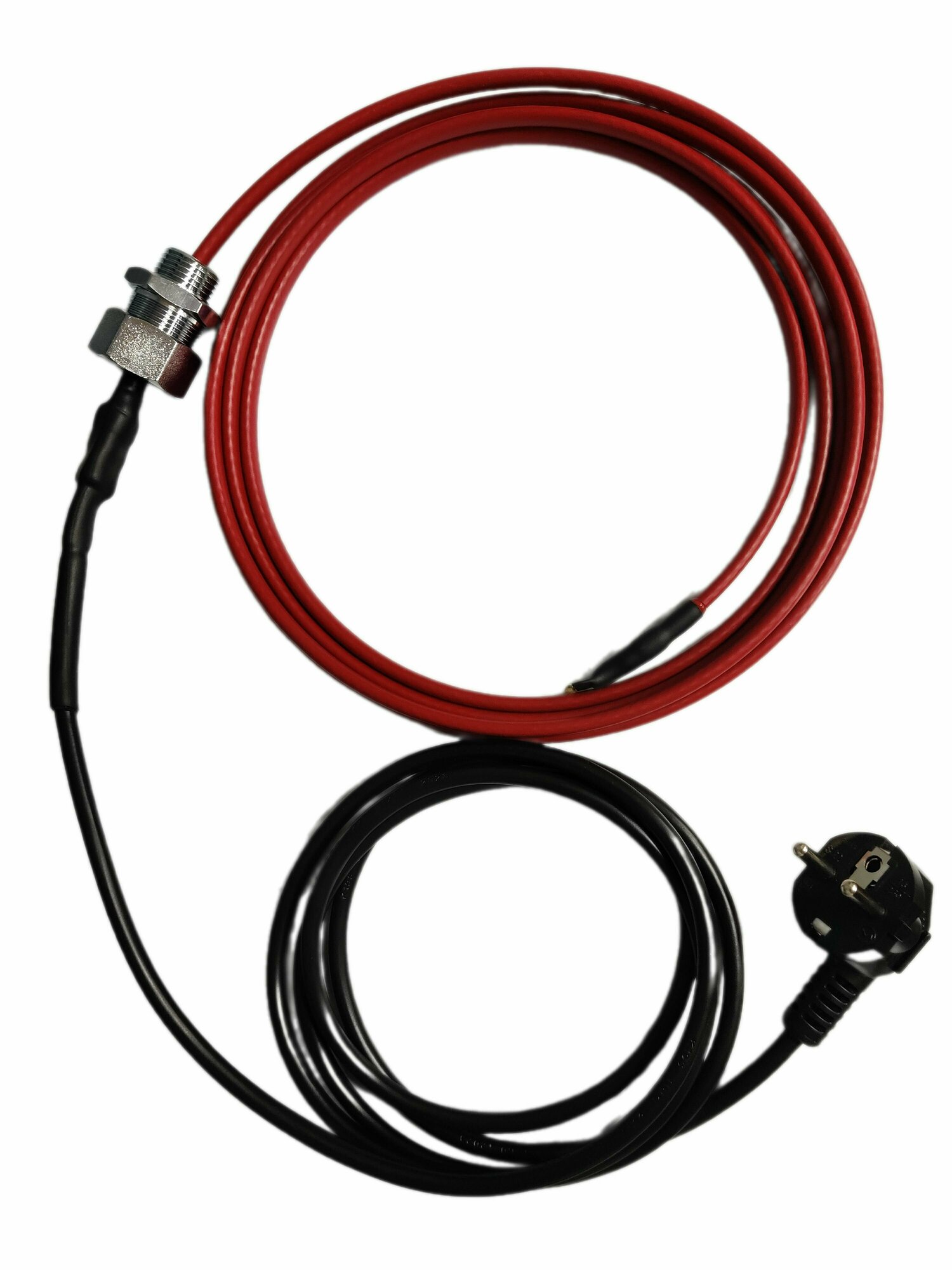 Греющий кабель в трубу 5м