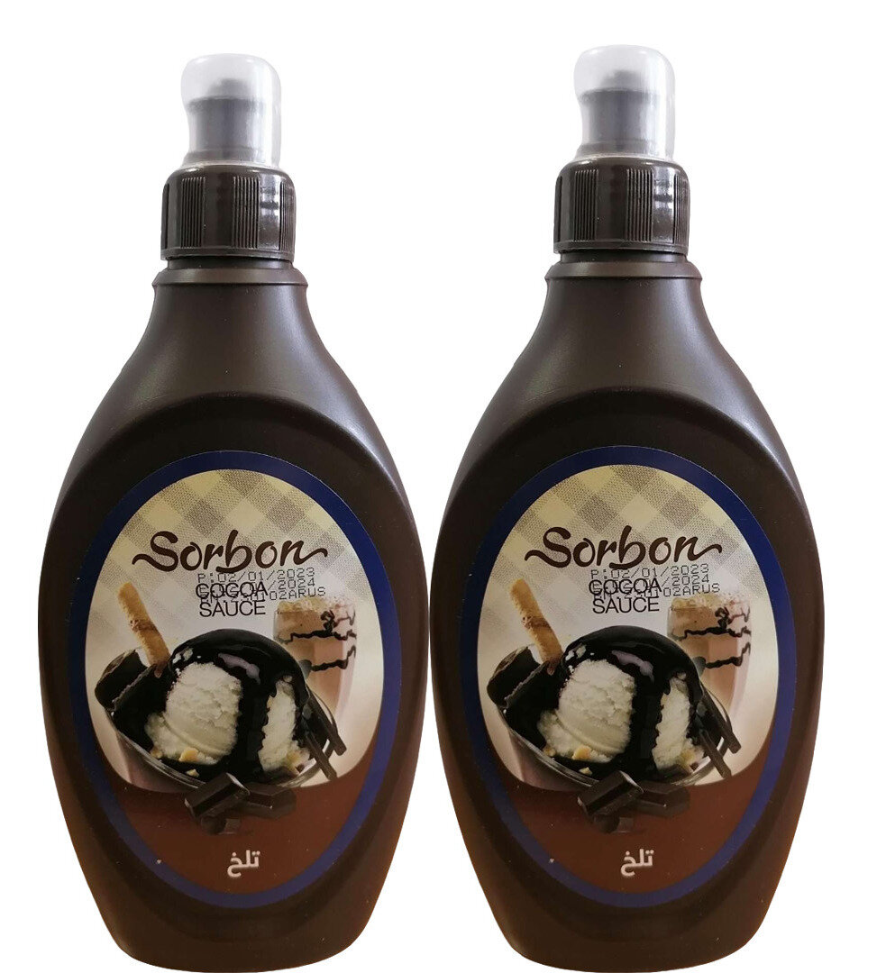 Соус десертный с какао "Темный шоколад" топпинг Sorbon Иран 2 х 500 гр