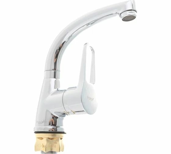 Смеситель для раковины мойки G-lauf с поворот изливом 360 градусов, хром ZOP1-A045