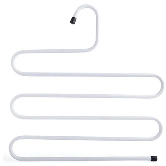 Вешалка Brabix для брюк и одежды "змейка"