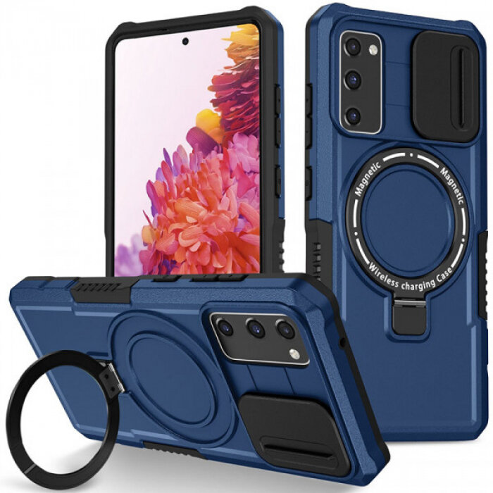 CamShield MagSafe Противоударный чехол для Samsung Galaxy S20 FE со шторкой для камеры