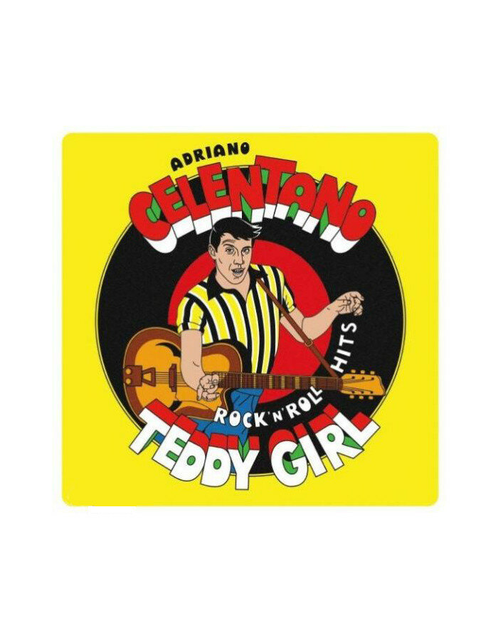 Adriano Celentano – Teddy Girl. Rock'N'Roll Hits. Coloured Yellow Vinyl (LP)