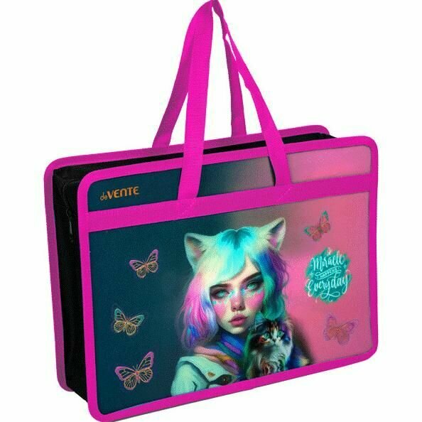 Папка для тетрадей, изо и технологии "deVENTE. Miracle" A4 с расширением 10 см