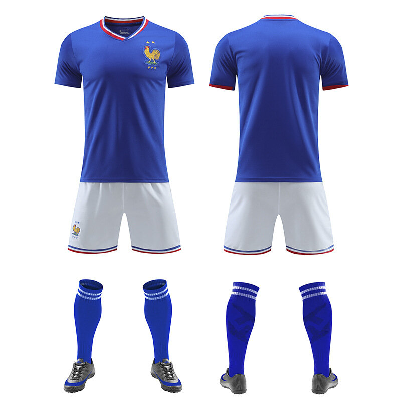 Форма футбольная, для Чемпионата Европы, XXXL, цвет французский домашний корт