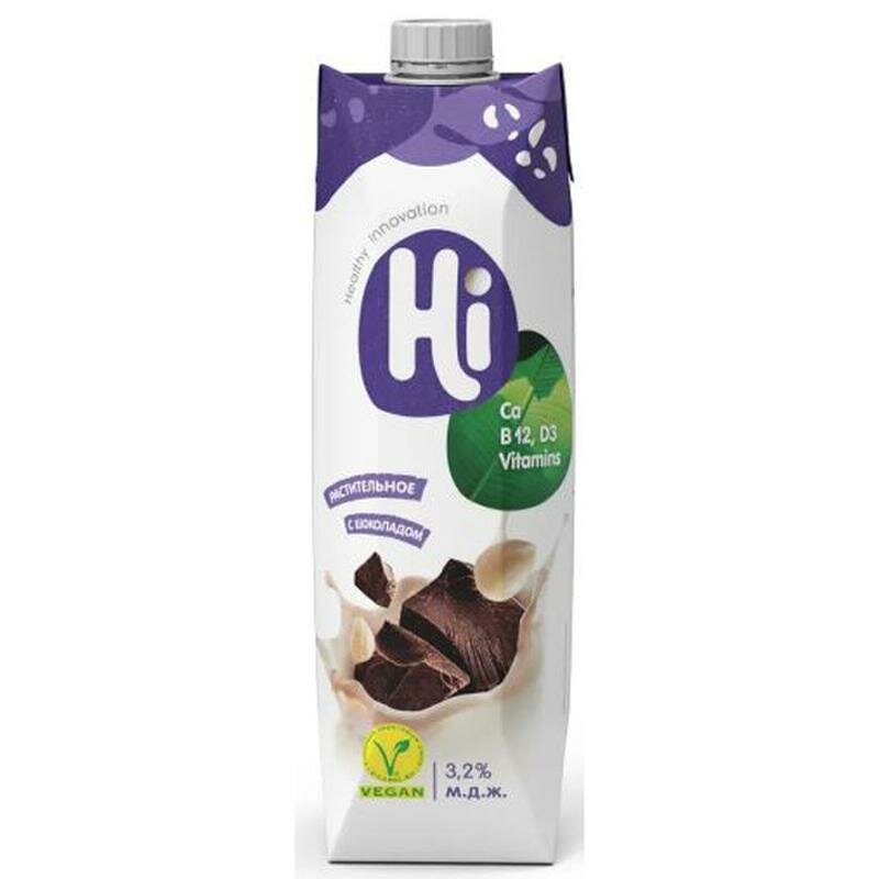 Напиток соевый шоколадный 3,2% Hi "Еда будущего" 1 л