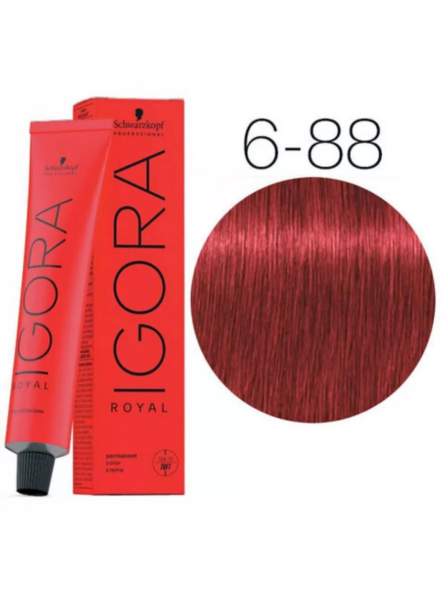Schwarzkopf Igora Royal 6-88 Темный русый Стойкая крем-краска