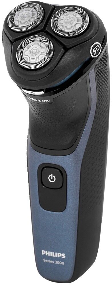 Электробритва Philips "Series 3000" S3134, автономная, роторная, для чувствительной кожи