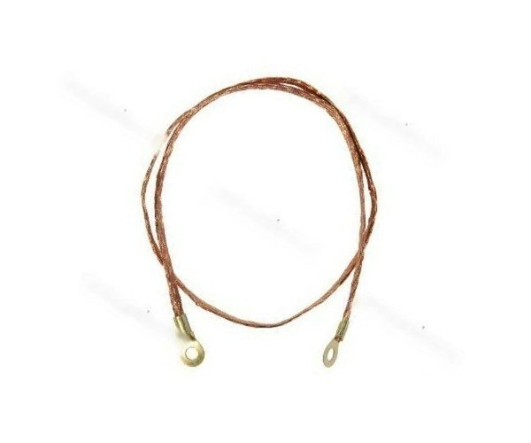 Провод массы 100 см, 10 мм², медная косичка, производитель Автоэлектроника, обеспечивает надежное соединение