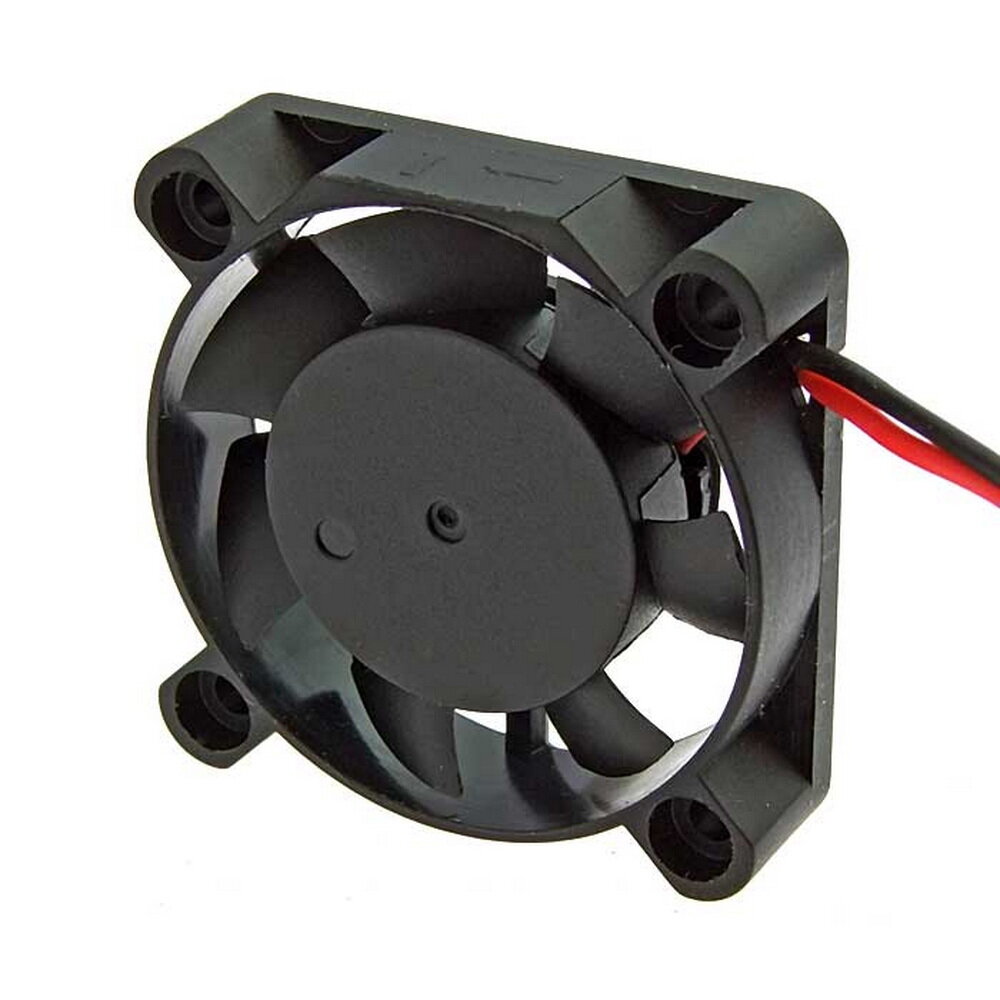 Вентилятор осевой постоянного тока 25х25х7 мм, 10000 об./мин, 12 В