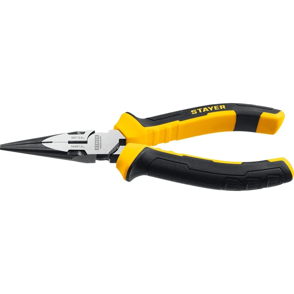 Тонкогубцы STAYER Hercules 160 мм 2203-3-16_z03, для выполнения слесарных