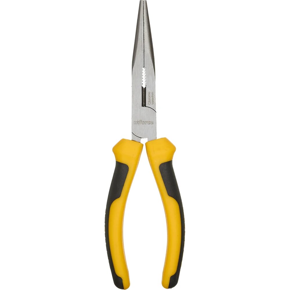 Профессиональные длинногубцы Inforce 200 мм 06-18-07