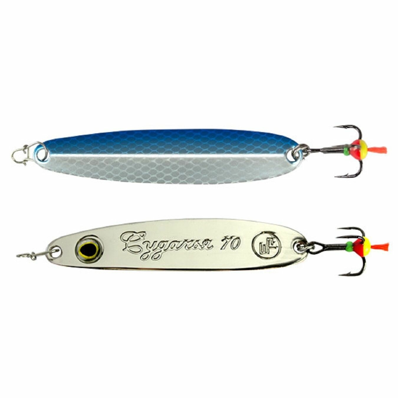 Блесна вертикальная ECOPRO Судачья с глазом, 50мм, 6г, BUS