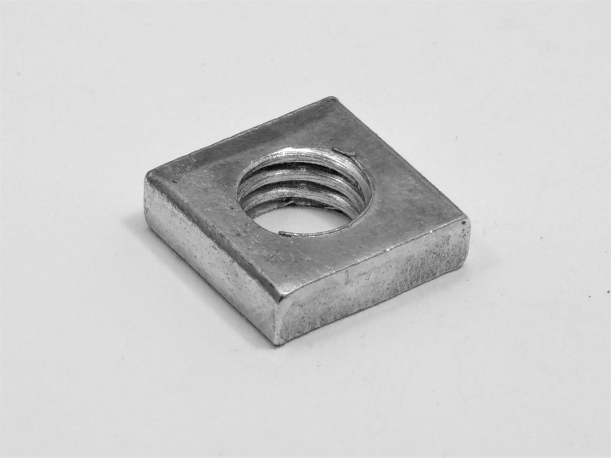 Гайка квадратная М8, паз 8, сталь оц, M12 / 20 шт / соберизавод