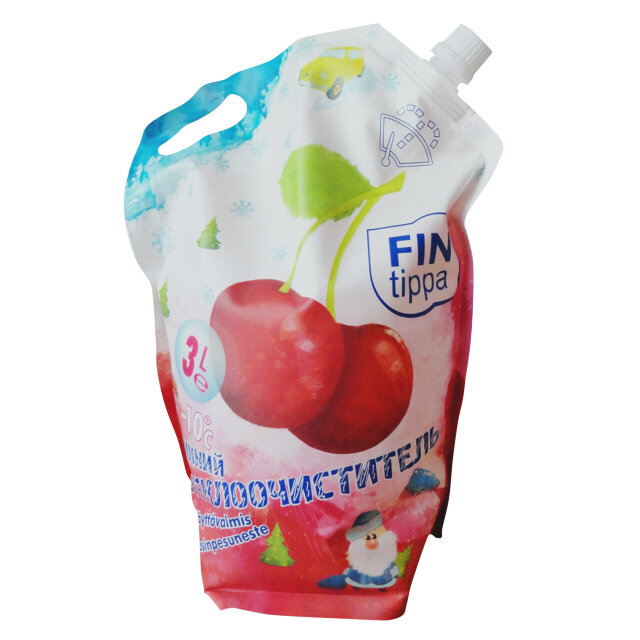 Автоочиститель стекол FIN TIPPA -10С 3л дой-пак вишня