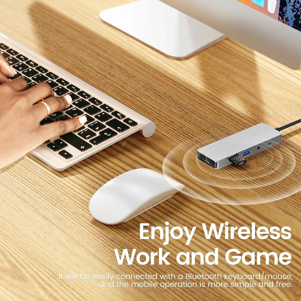 Toocki Bluetooth 6.0 USB адаптер, 1Pc BT6.0 — фото 1