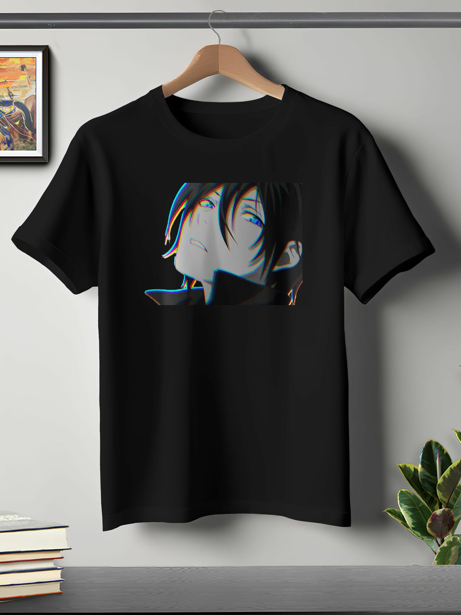 Футболка  Детская ONEQ 158 (13-14) размер с принтом Norogami, черная