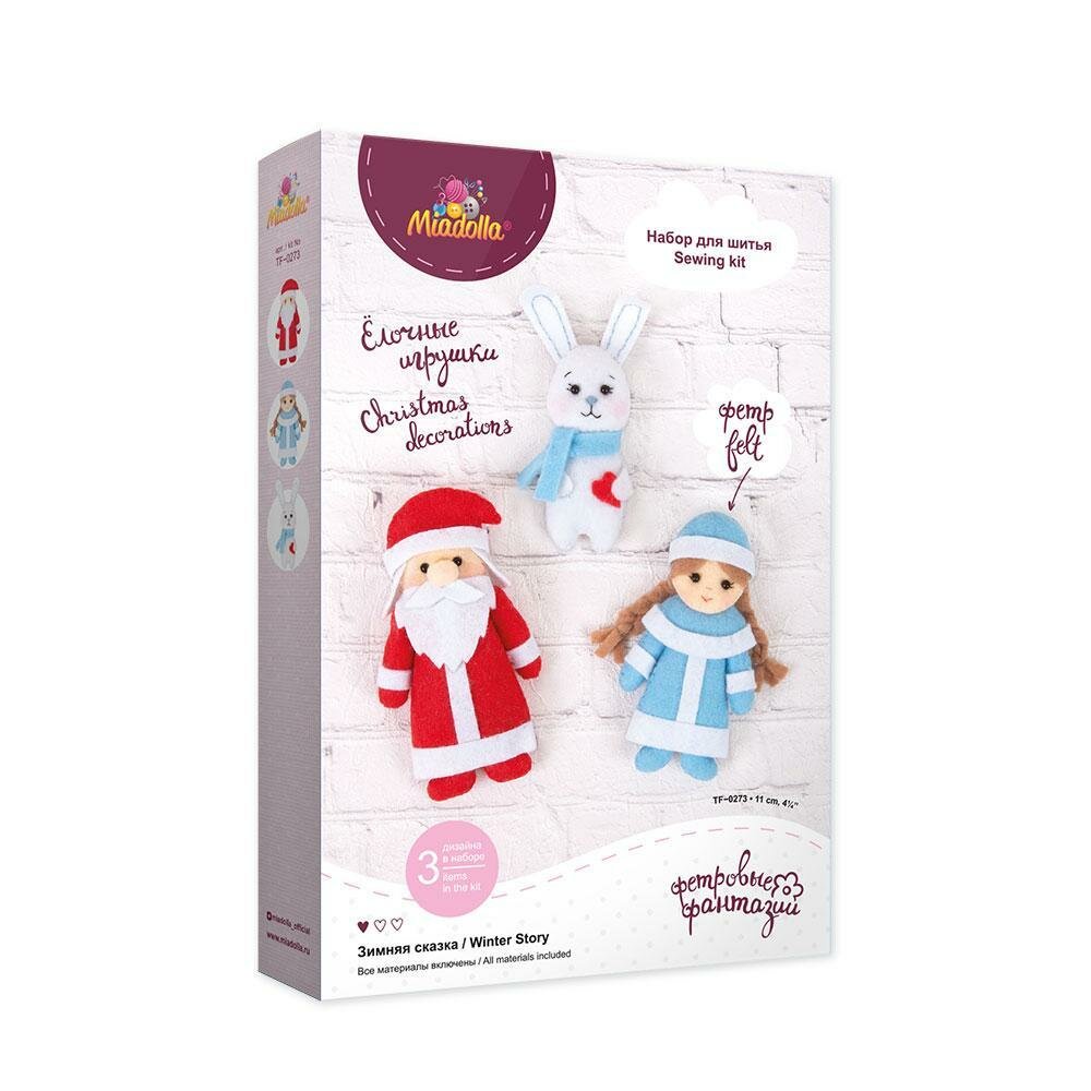 Набор для шитья "Miadolla" TF-0273 Зимняя сказка
