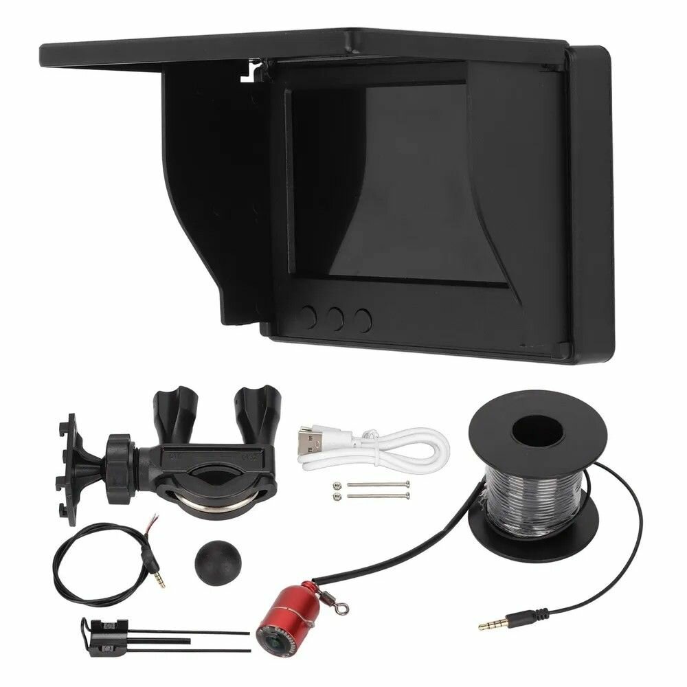 Комплект подводной рыболовной камеры с 4,3-дюймовым ЖК-монитором20 метров