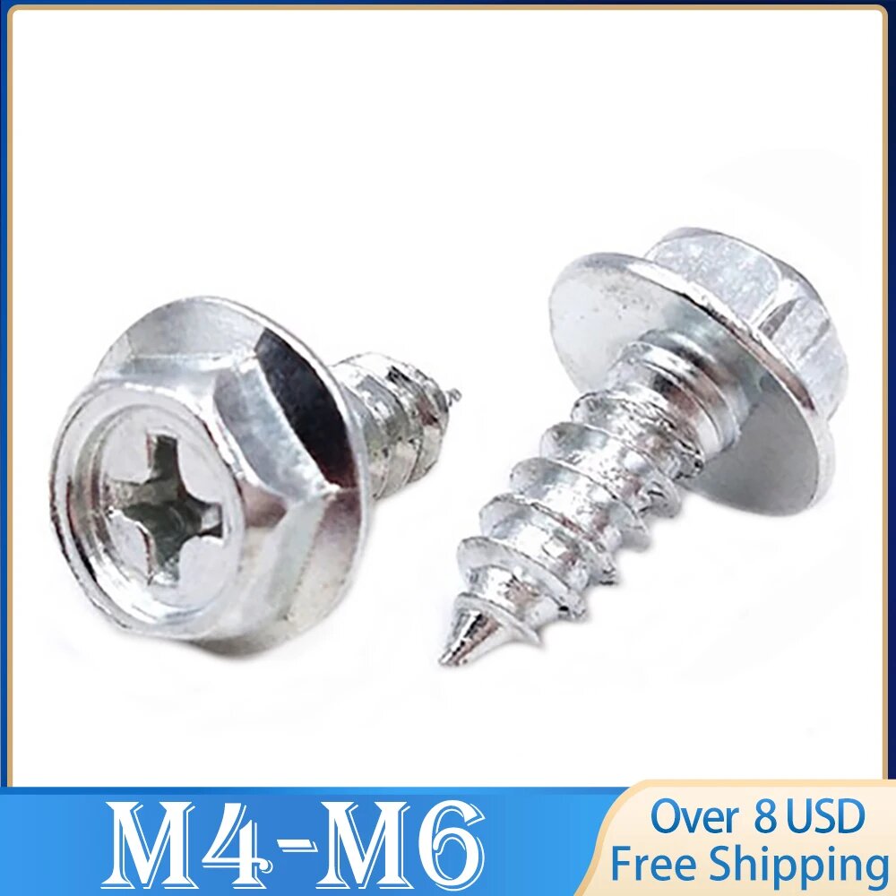 Саморезы из нержавеющей стали M3-M6 M4 x10pcs, 25mm