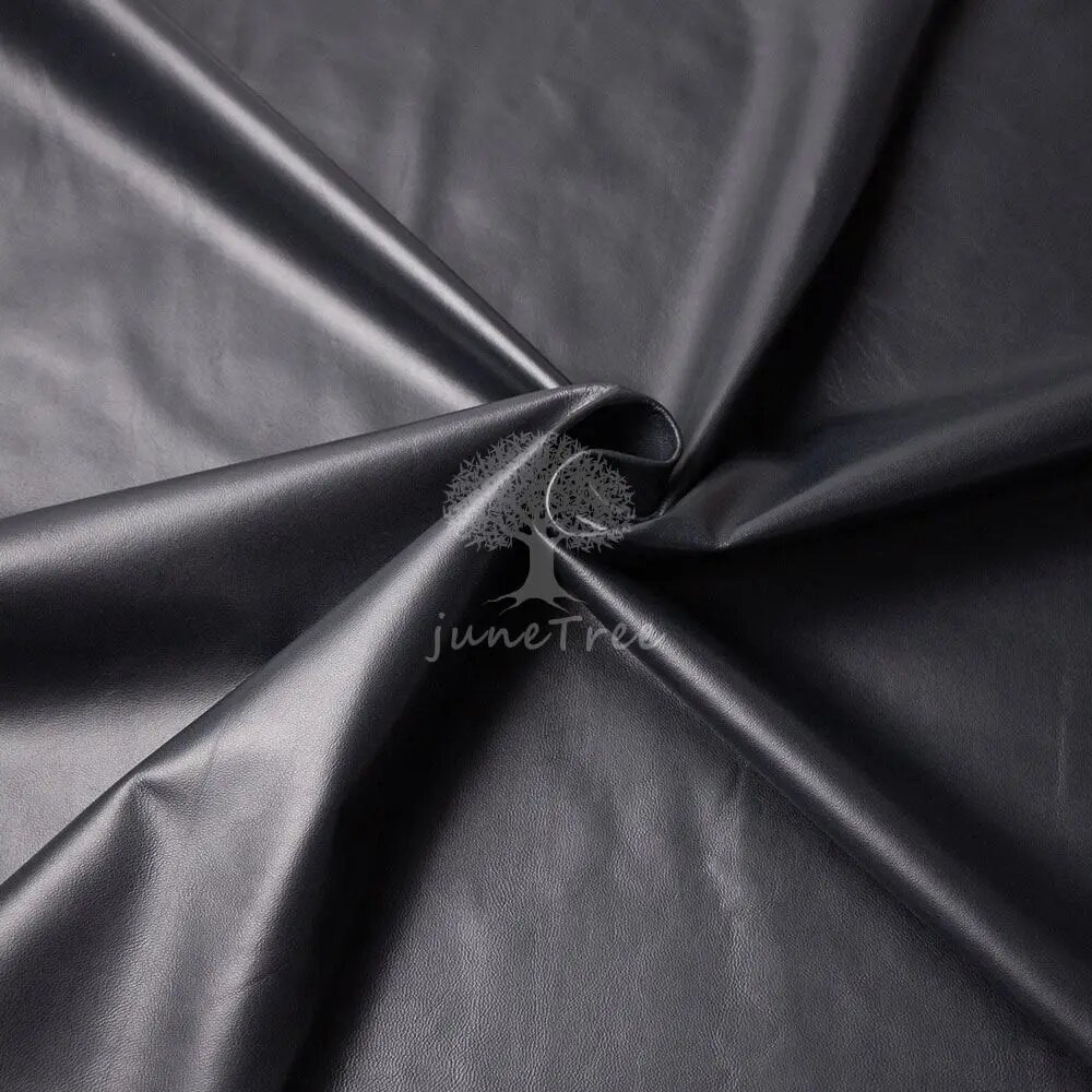 Junetree Дубленая овечья кожа черная 0,5-0,7 мм 10x20cm, black