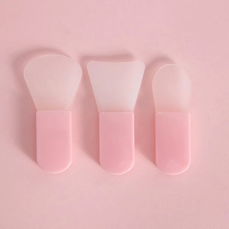 Силиконовые кисти для маски для лица JCSYFAC, 3 шт. Pink