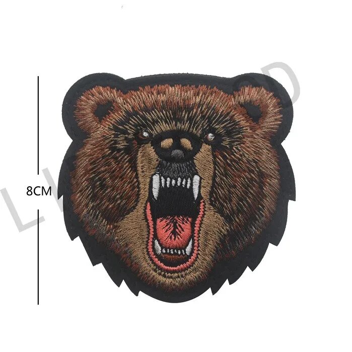 Русская армейская нашивка с шевроном LIBERWOOD RUS BEAR