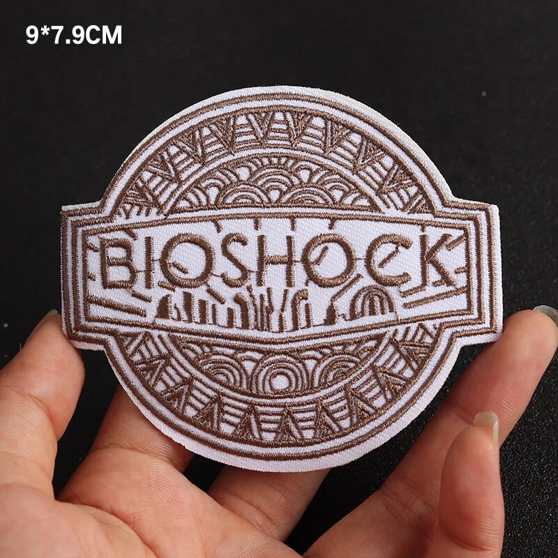 Нашивки с вышивкой "Паук, лошадь, медведь, кошка" G-BT0008-8