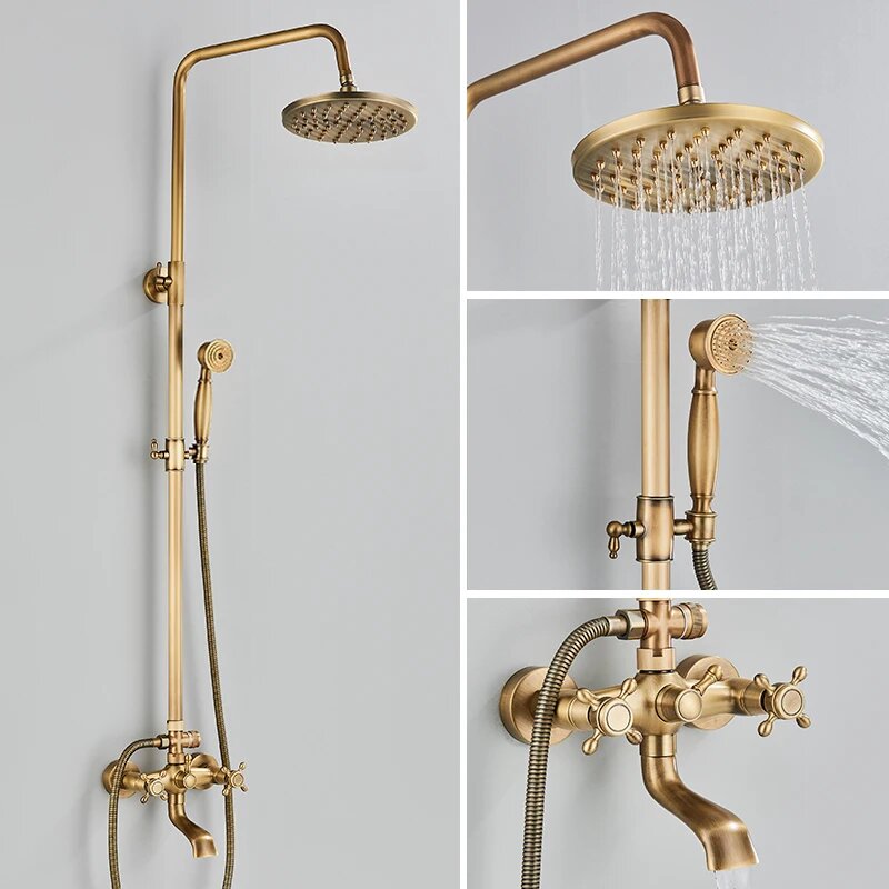 Душевая система Quyanre в стиле ретро, MODEL B