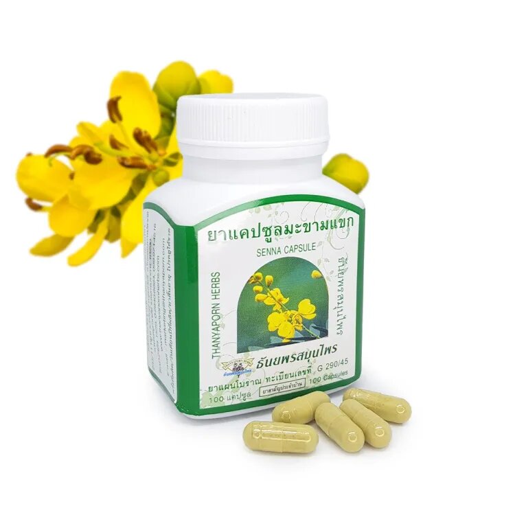 COMPOUND SENNA Capsule, Thanyaporn (Капсулы сенны), 100 капс.