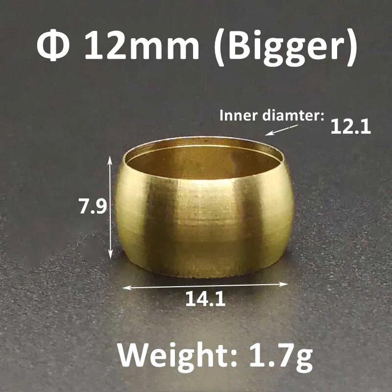 Латунные двойные конические наконечники 4 6 8 10 мм