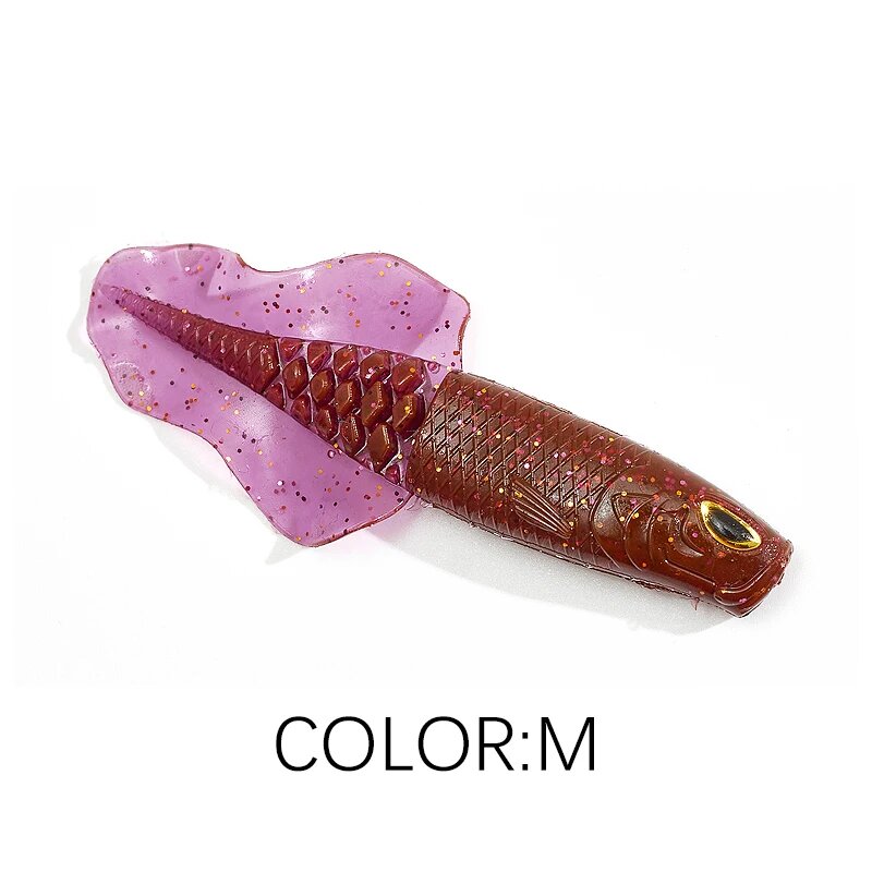 Мягкая приманка Vigour Perch Shad, Цвет: M, Размер: 76mm6pcs3.8g