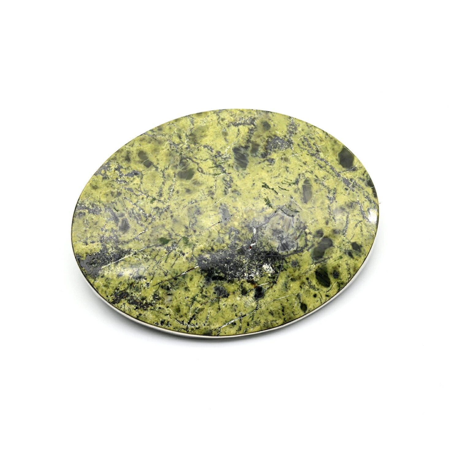 Брошь, змеевик