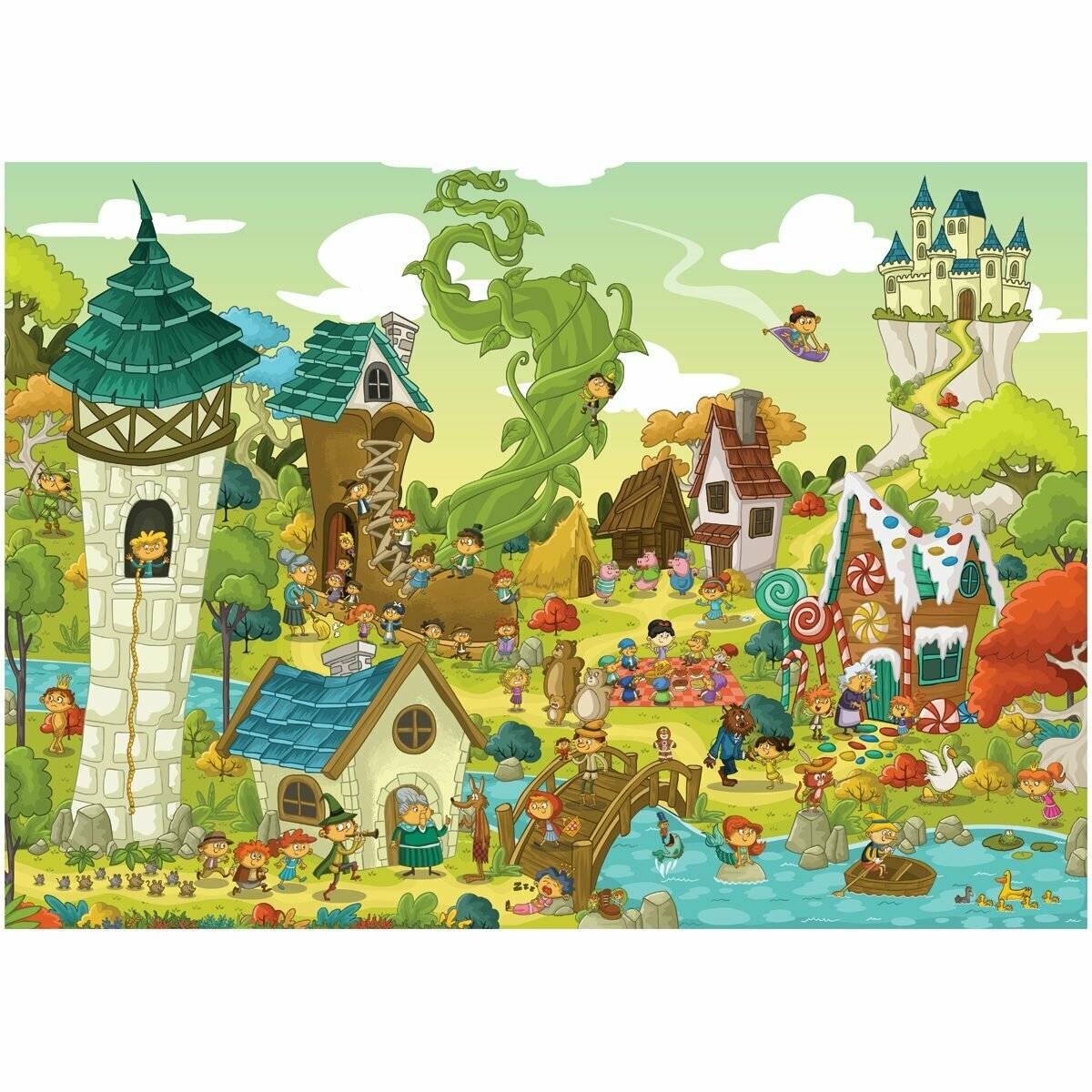 Пазл 500 элементов Три Совы "Сказочный мир" (ПК500_54650), 10шт.