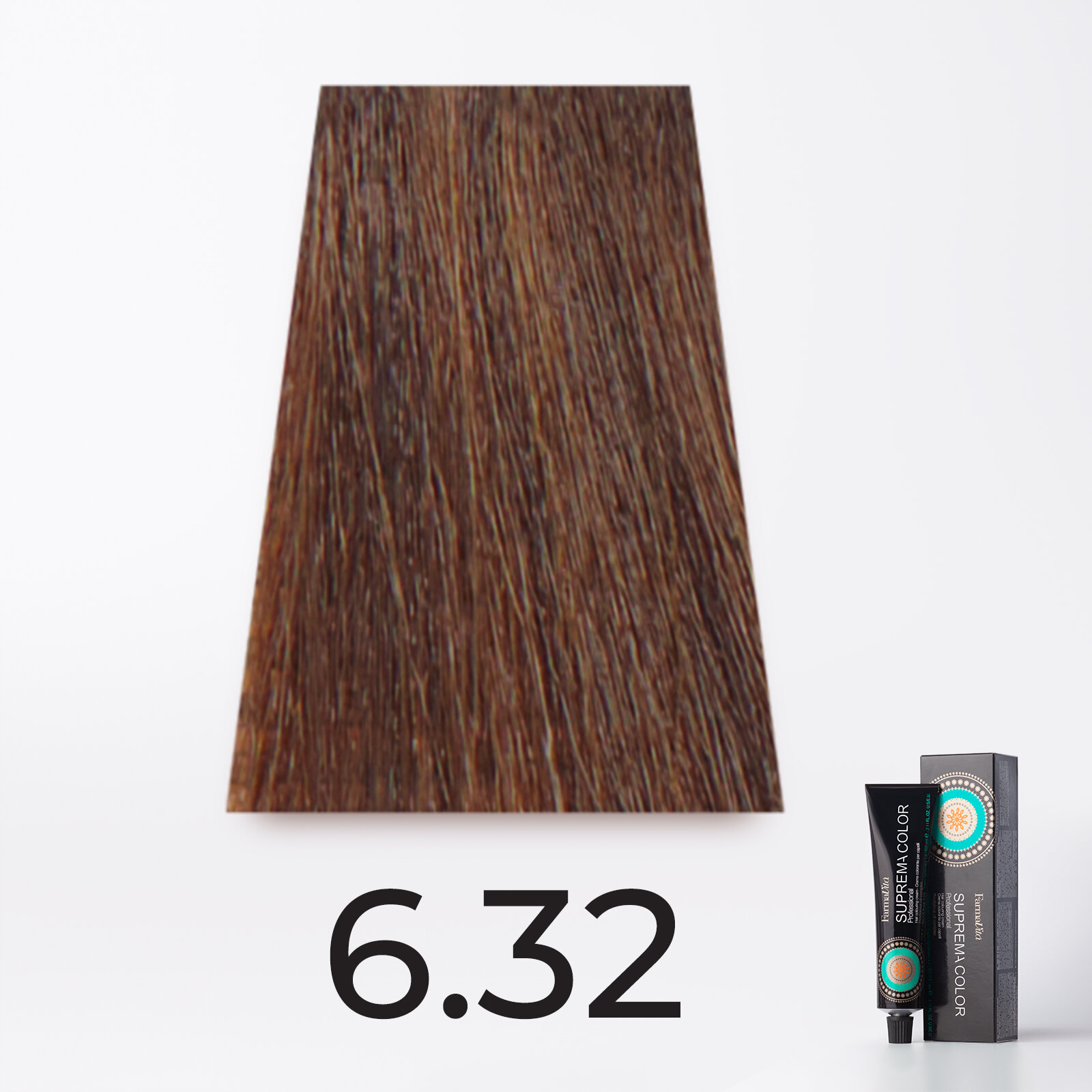 FarmaVita Краситель Suprema Color 6.32 Темный блондин золотистый ирис, 60 мл
