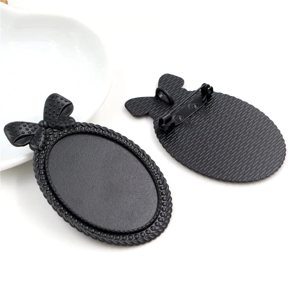 Комплект булавки для бижутерии Wadsfred 5 шт Черный, B2-14