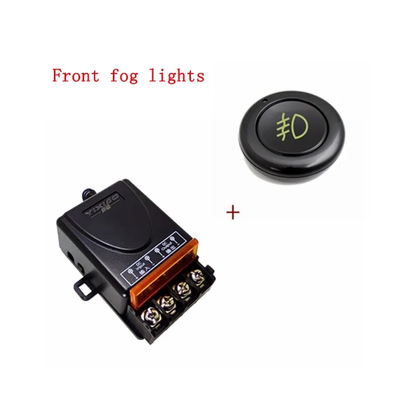 1 шт, DC 12 В 30A A-pillar светильник, передние противотуманные фары, освещение, 4 Front fog lights