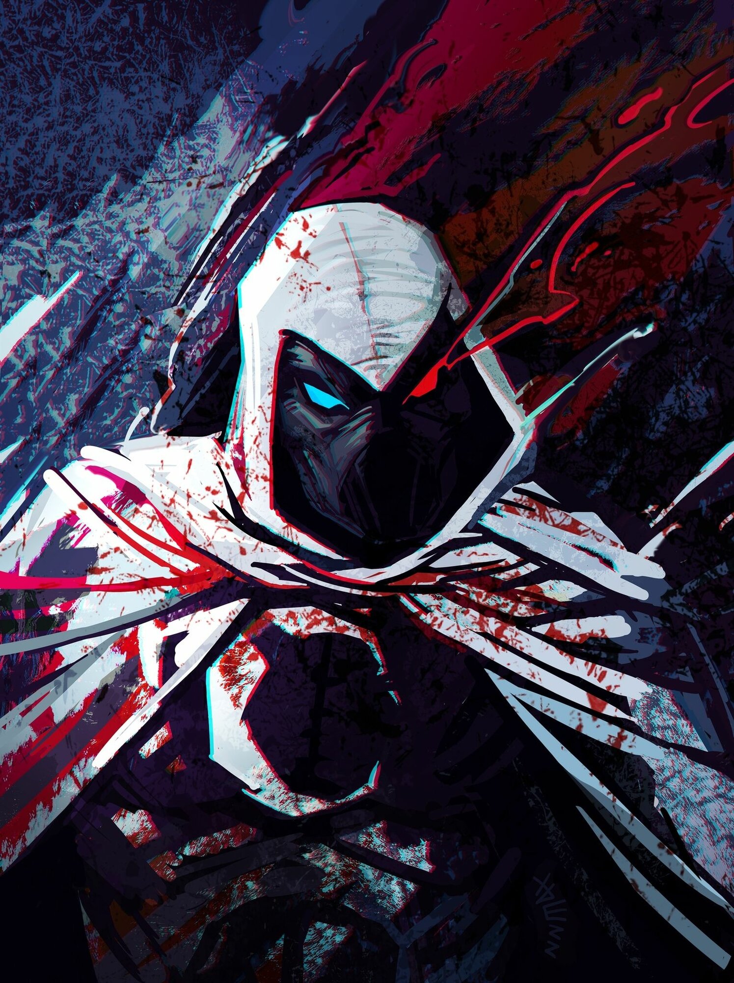 Открытка Moon Knight: Madness