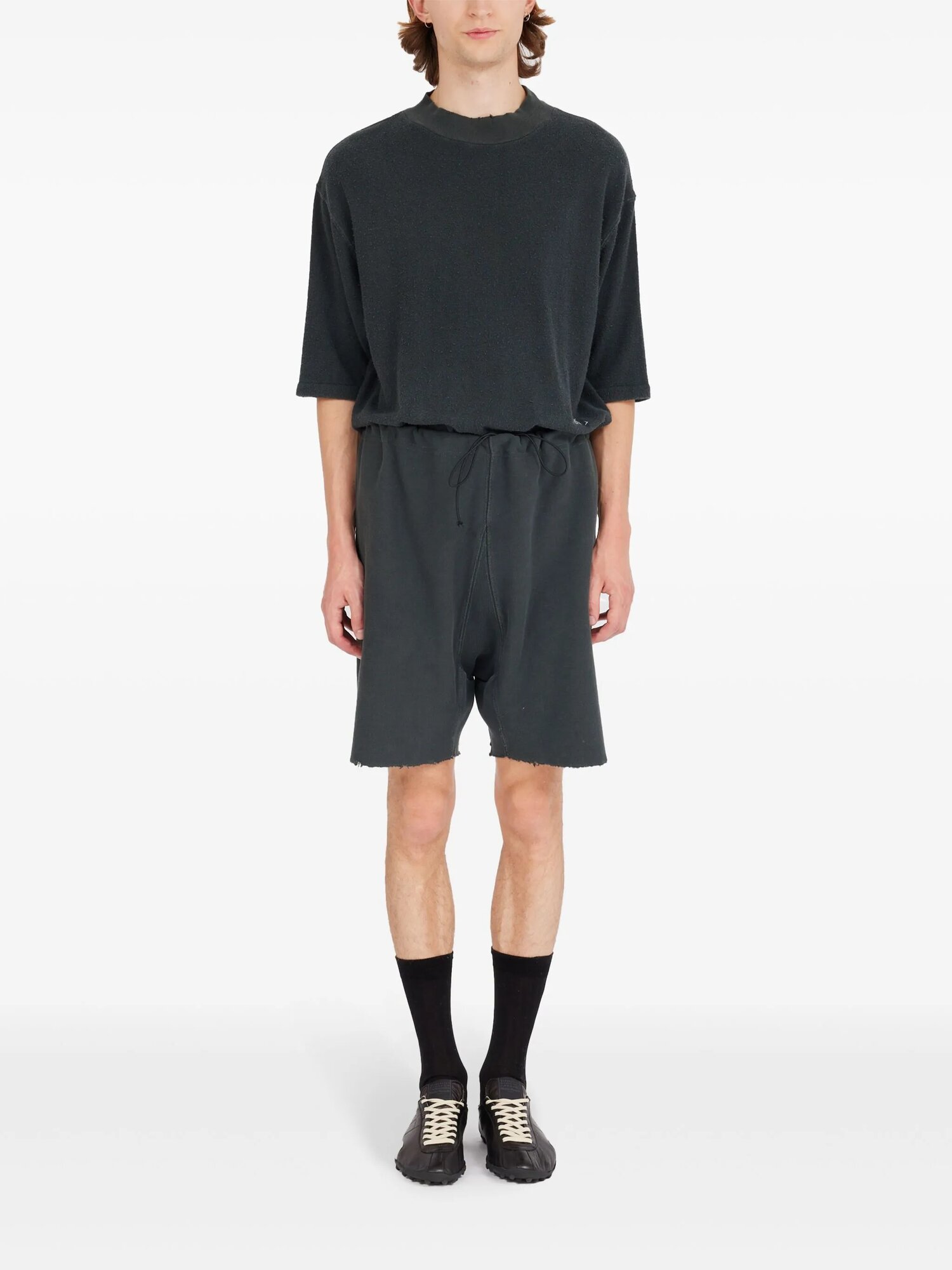 Шорты Maison Margiela Cotton shorts, размер 50, серый — фото 1