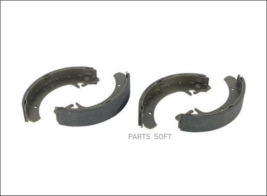 K260101 ASP-MENSAN Задние тормозные колодки