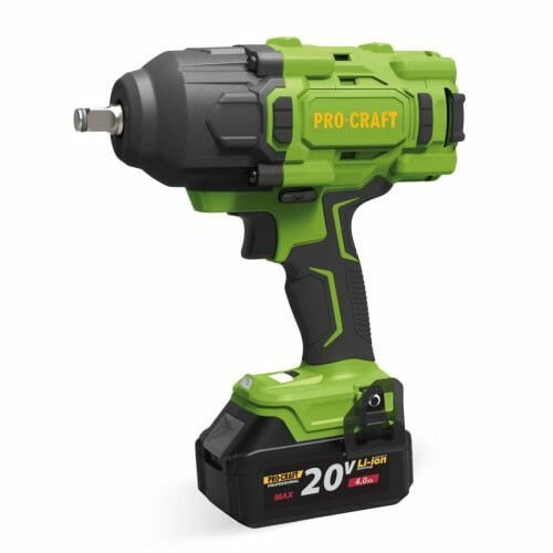 Гайковерт Аккумуляторный Procraft PWA80, 1600 Hm, Квадрат 1/2 (без АКБ И ЗУ) коробка